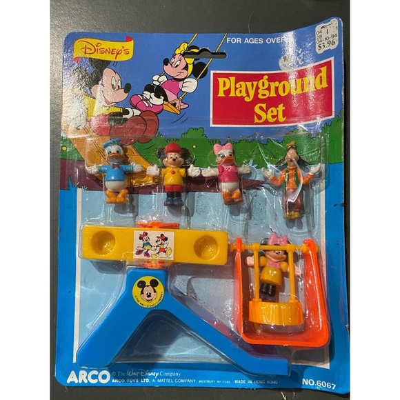Mattel | Toys | Rare Vintage Arco Disney Playground Mattel Mickey ...